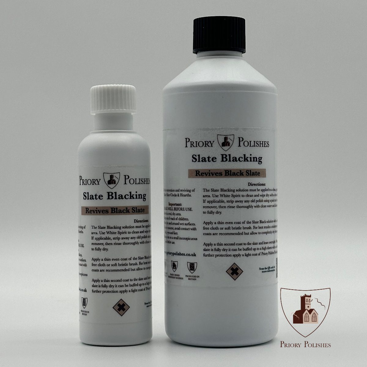 Slate Blacking - Black Slate Restorer - Priory Polishes