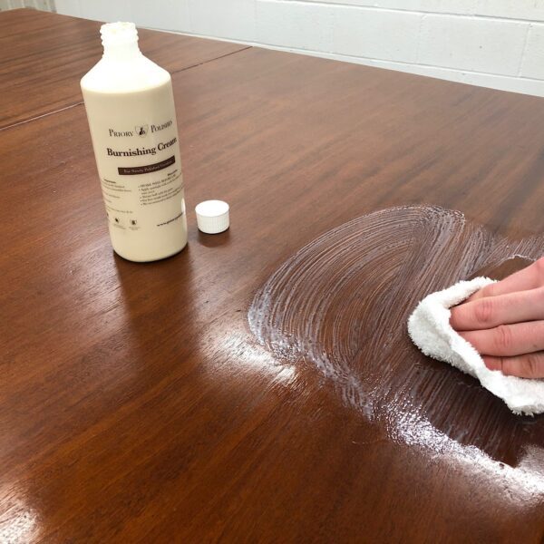 How To Use Burnishing Cream - Priory Polishes