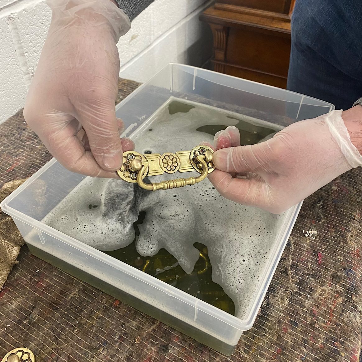 No 1 - Ammoniated Clock Cleaning Concentrate Solution - Priory Polishes