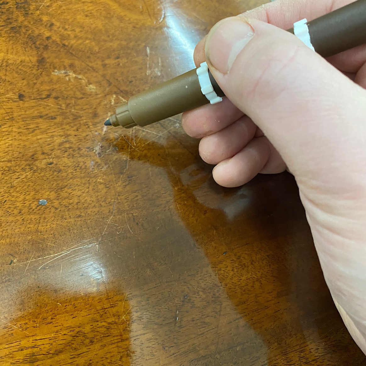 How To Repair A Scratch In Wood Furniture