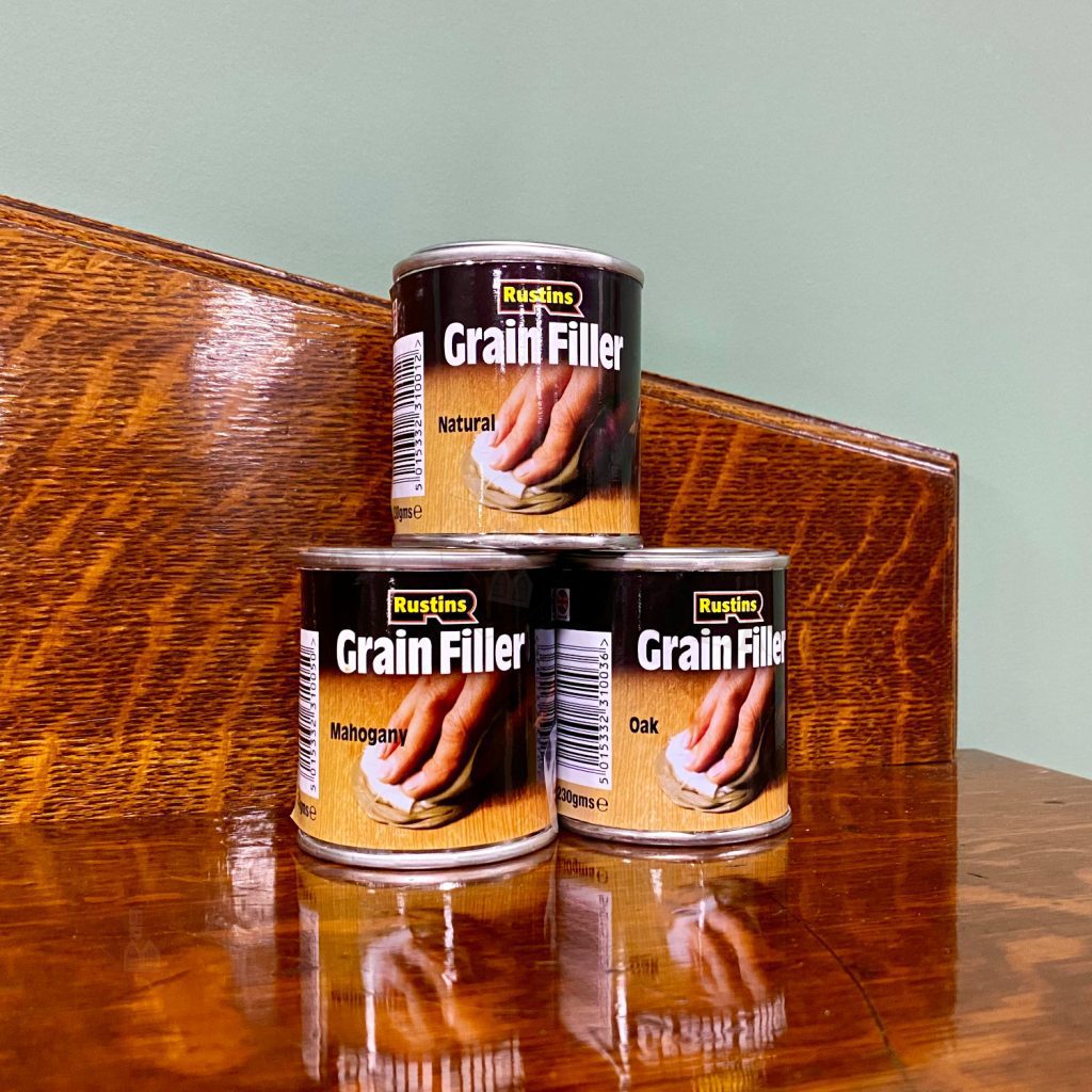 Rustins Grain Filler – 230g - Fill The Wood Grain Before Polishing ...