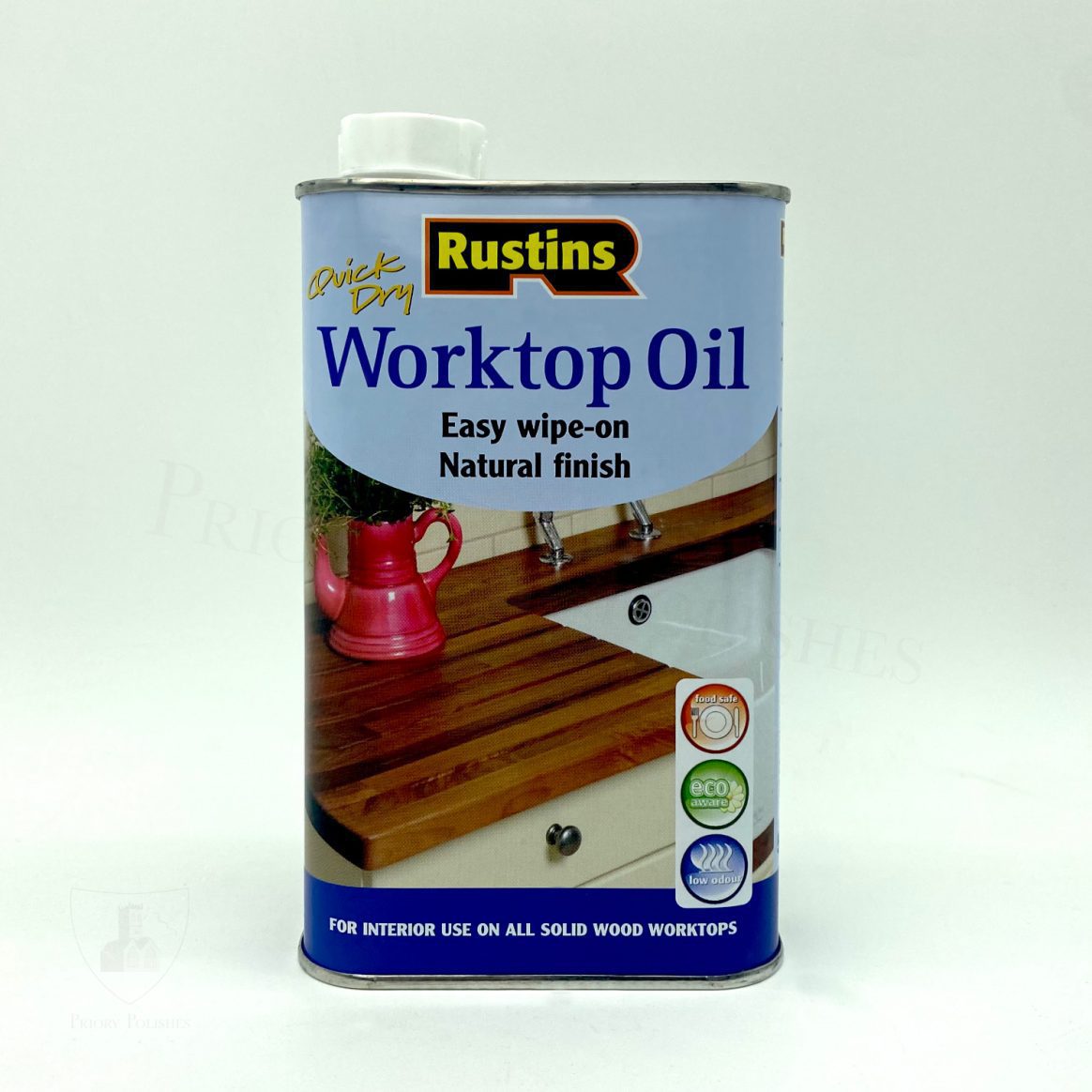 Rustins Quick Dry Worktop Oil – 500ml – Priory Polishes
