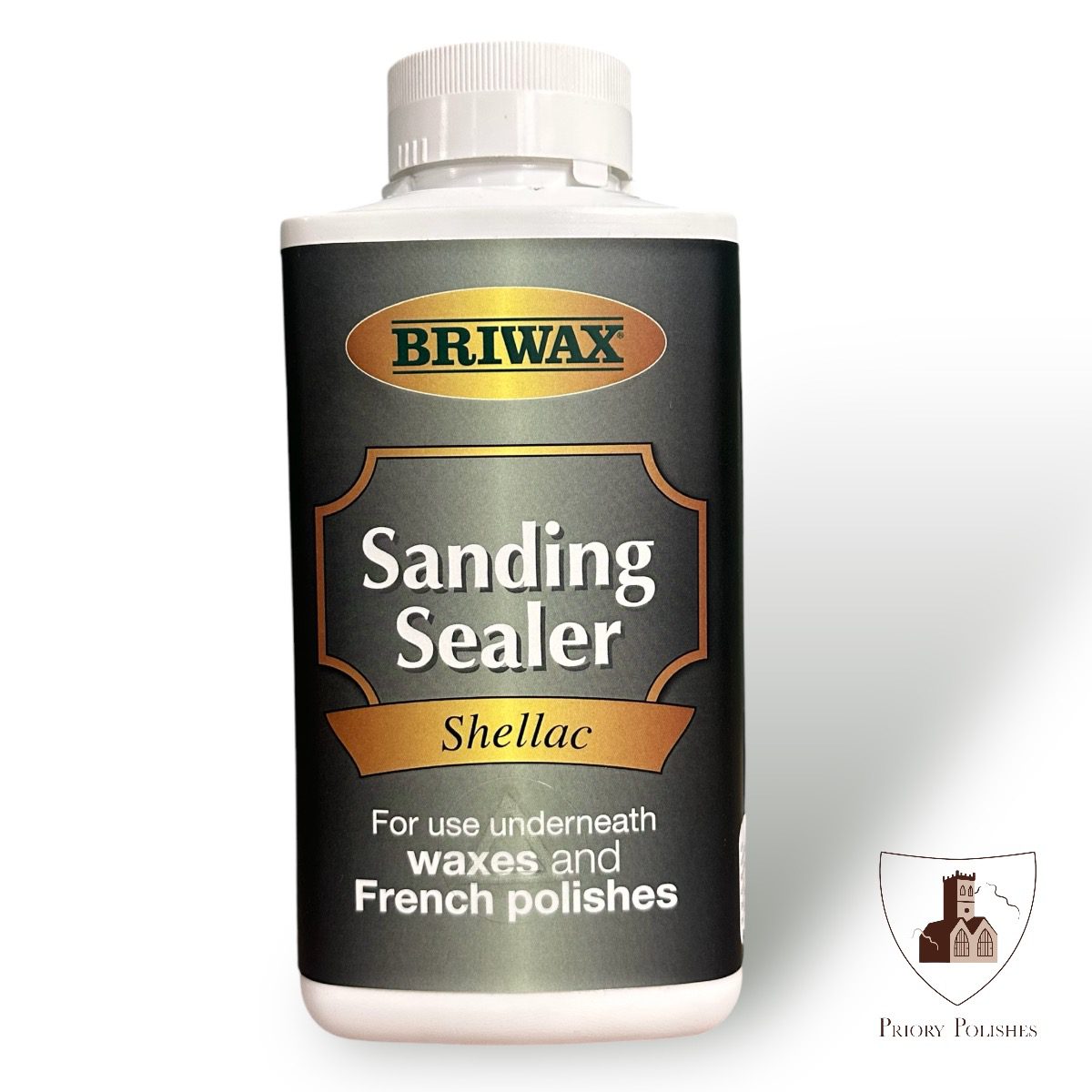 Briwax Shellac Sanding Sealer 500ml Priory Polishes