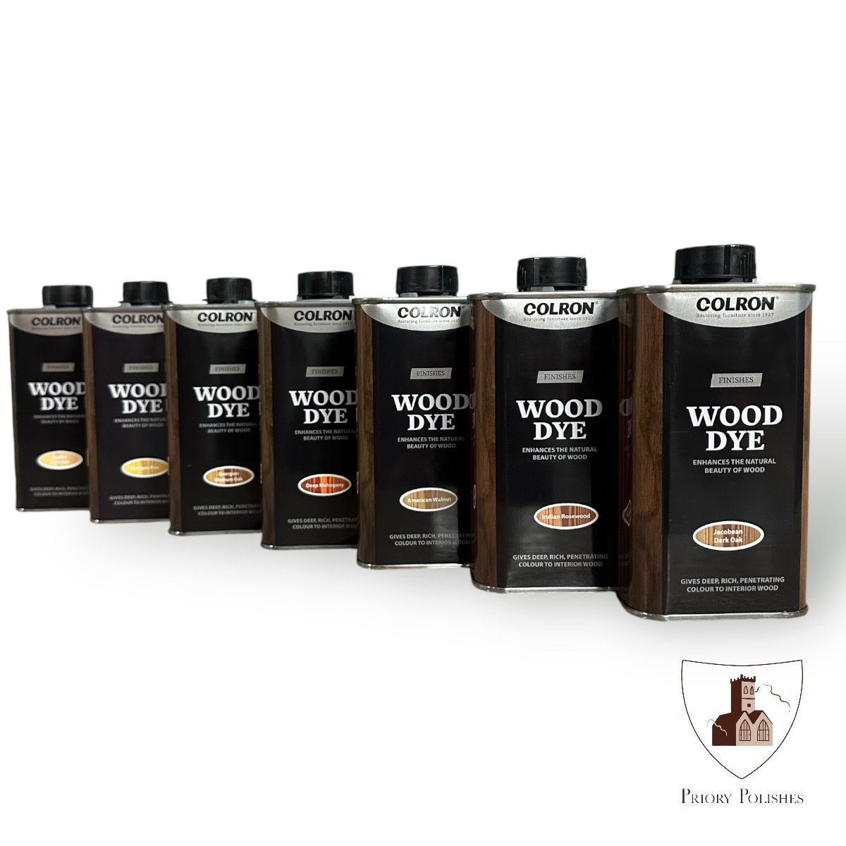 Colron Wood Dye - 250ml - Priory Polishes