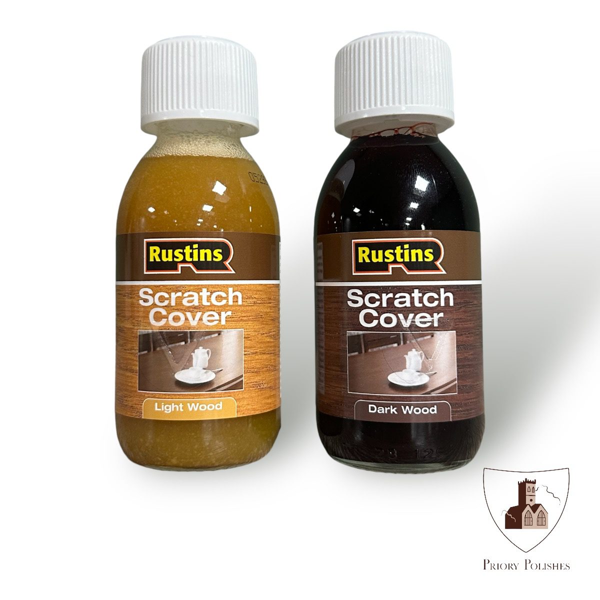 Rustins Scratch Cover - Covers Scratches On Wood - Priory Polishes