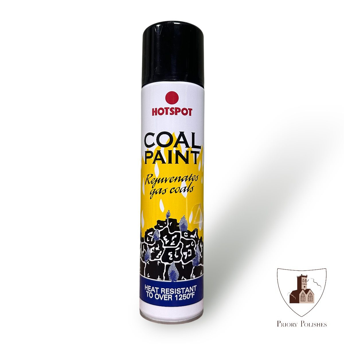 Hotspot Coal Paint - 300ml - Aerosol - Priory Polishes